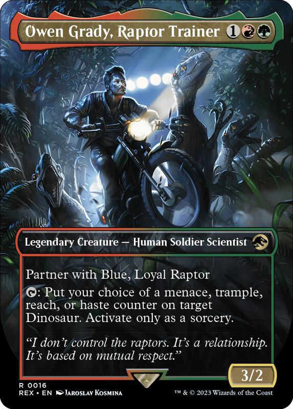Indoraptor, the Perfect Hybrid (Borderless) - Universes Beyond ...