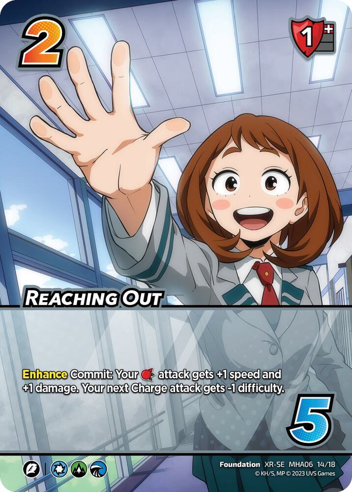 Reaching Out (XR) - UniVersus: My Hero Academia: Jet Burn - UniVersus ...