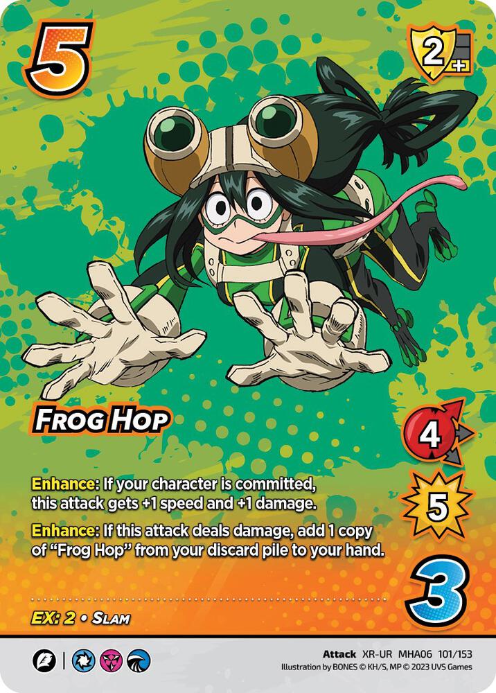 Frog Hop (XR) - UniVersus: My Hero Academia: Jet Burn - UniVersus ...