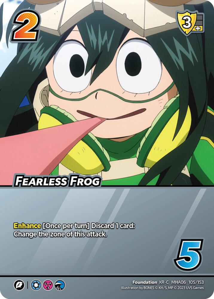 Fearless Frog (XR) - UniVersus: My Hero Academia: Jet Burn - UniVersus