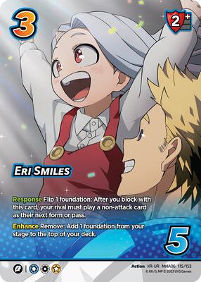 Eri Smiles (XR) - UniVersus: My Hero Academia: Jet Burn - UniVersus ...