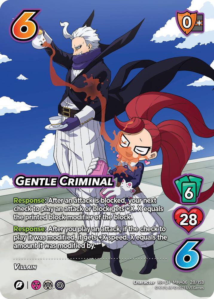Gentle Criminal (XR) - UniVersus: My Hero Academia: Jet Burn ...
