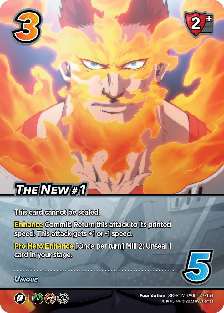 The New #1 (XR) - UniVersus: My Hero Academia: Jet Burn - UniVersus ...