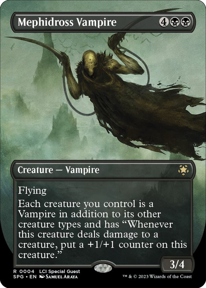 Mephidross Vampire (Borderless) - Special Guests - Magic: The Gathering ...