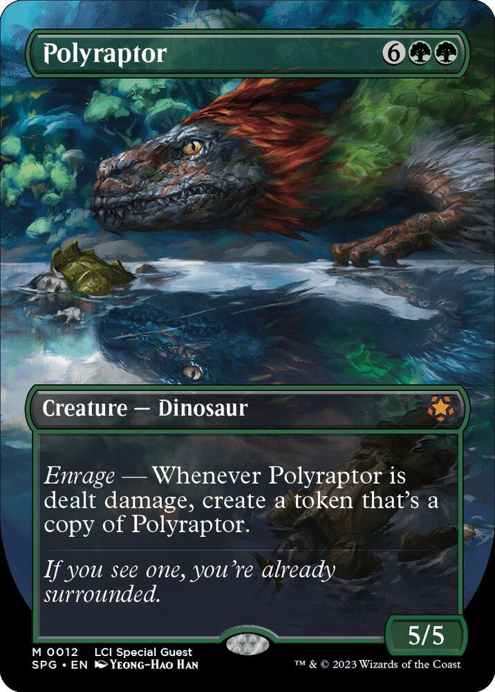 Polyraptor (Borderless) - Special Guests - Magic: The Gathering ...