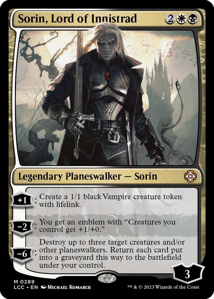 Sorin, Imperious Bloodlord - Core Set 2020 - Magic: The Gathering ...