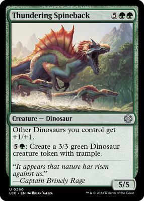 Magic: The Gathering TCG Deck - Red-White-Green Dinosaurs by ...
