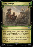 Many Partings (Showcase Scrolls) - Universes Beyond: The Lord of the ...