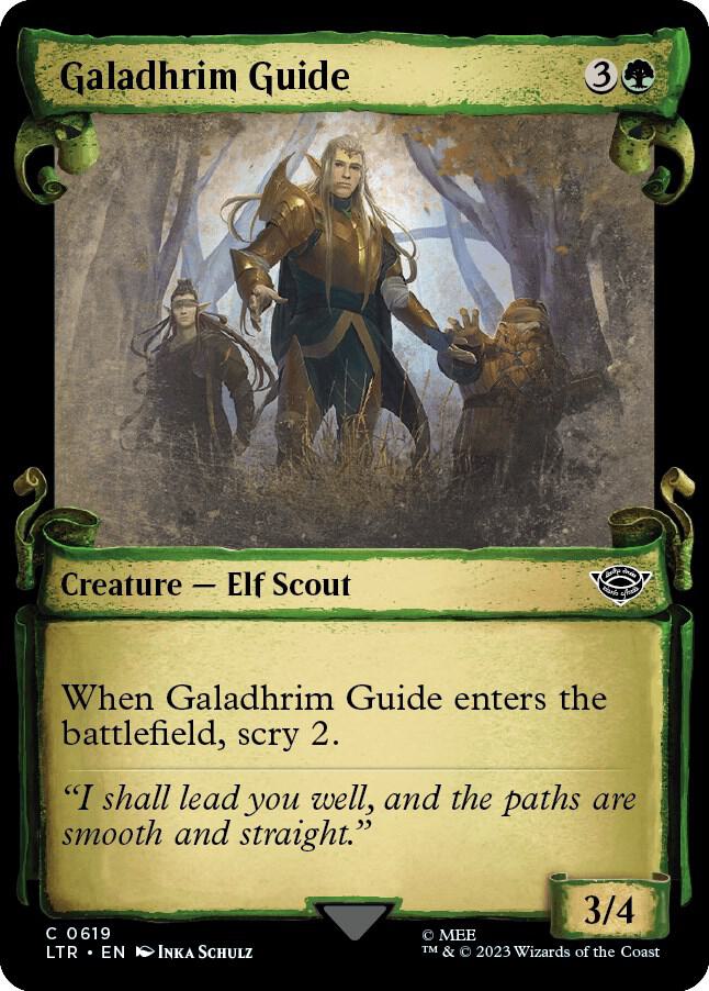 Galadhrim Guide (Showcase Scrolls) - Universes Beyond: The Lord of the ...