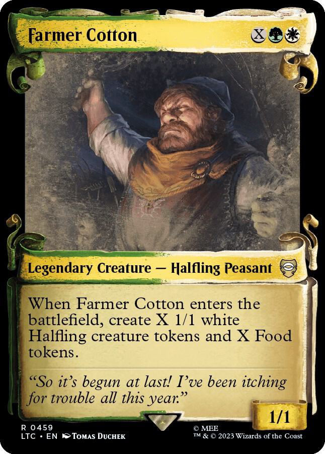 Farmer Cotton (Showcase Scrolls) - Commander: The Lord of the Rings ...