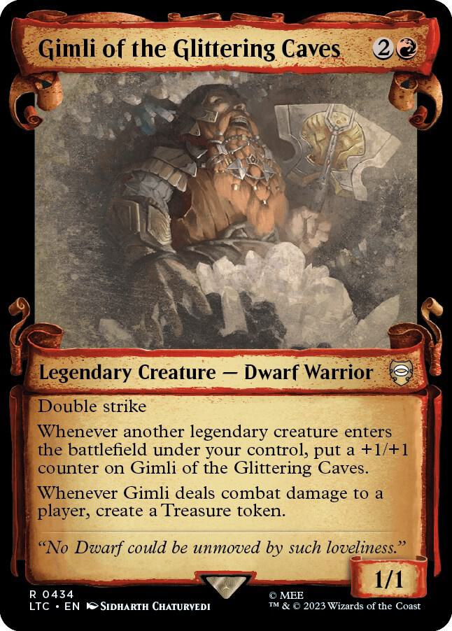 Gimli of the Glittering Caves (Showcase Scrolls) - Commander: The Lord ...