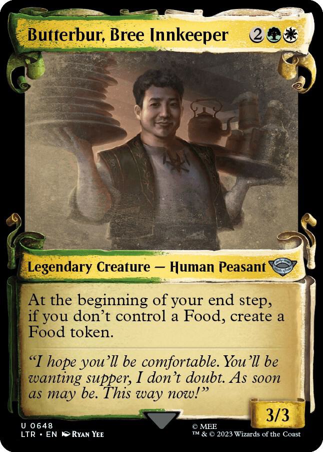 Butterbur, Bree Innkeeper (Showcase Scrolls) - Universes Beyond: The ...