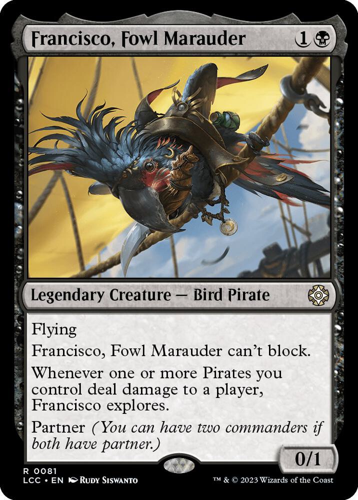 Francisco, Fowl Marauder - Commander: The Lost Caverns of Ixalan ...