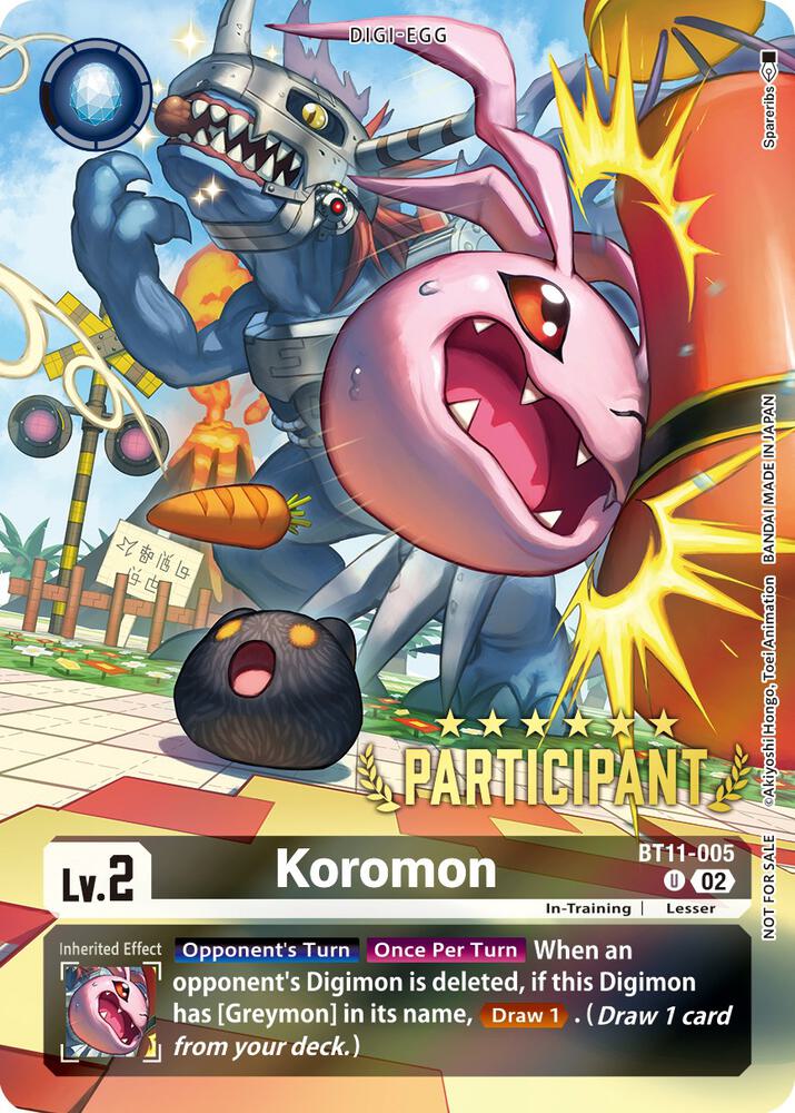 Greymon - BT5-010 (Premier TO Event June 2021) - Battle of Omni - Digimon Card Game