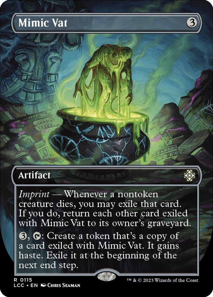 Mimic Vat (Borderless) - Commander: The Lost Caverns of Ixalan - Magic ...
