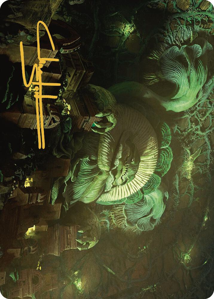 The Mycotyrant Art Card (Gold-Stamped Signature) - Art Series: The Lost ...