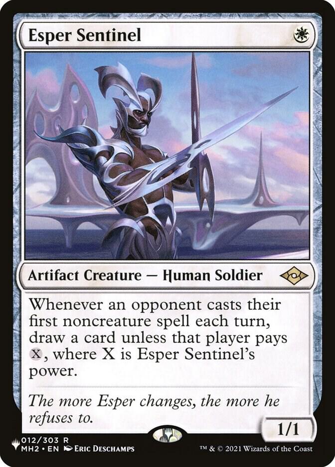 Esper Sentinel - The List Reprints - Magic: The Gathering - TCGplayer.com