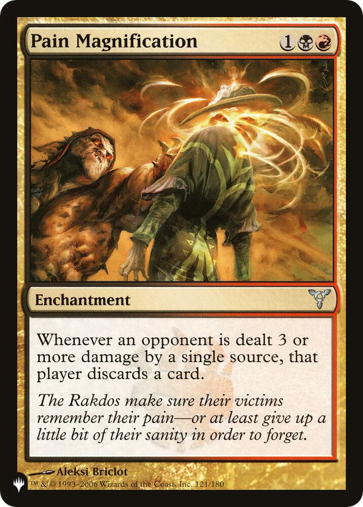 Pain Magnification - The List Reprints - Magic: The Gathering ...