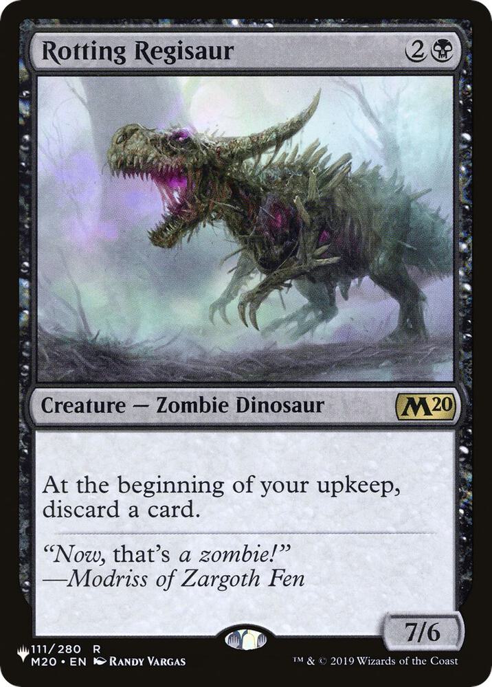 Rotting Regisaur - The List Reprints - Magic: The Gathering - TCGplayer.com
