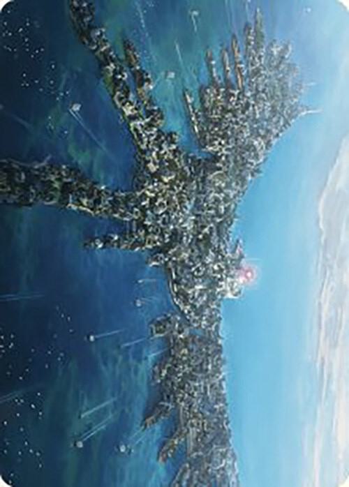 Restless Anchorage Art Card - Art Series: The Lost Caverns of Ixalan ...