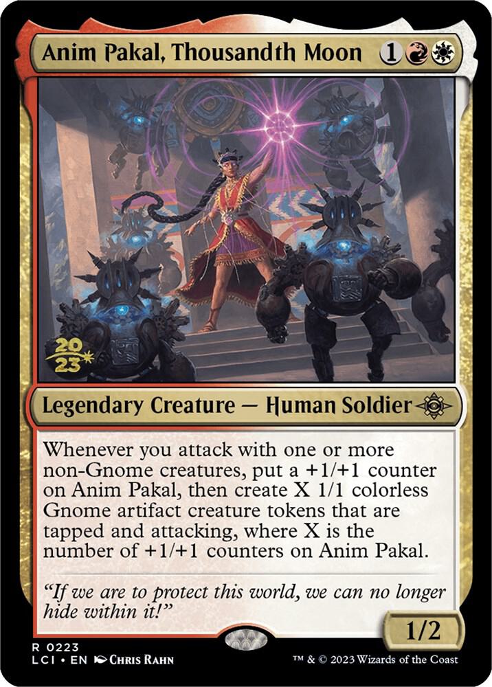 Anim Pakal, Thousandth Moon - Prerelease Cards - Magic: The Gathering ...