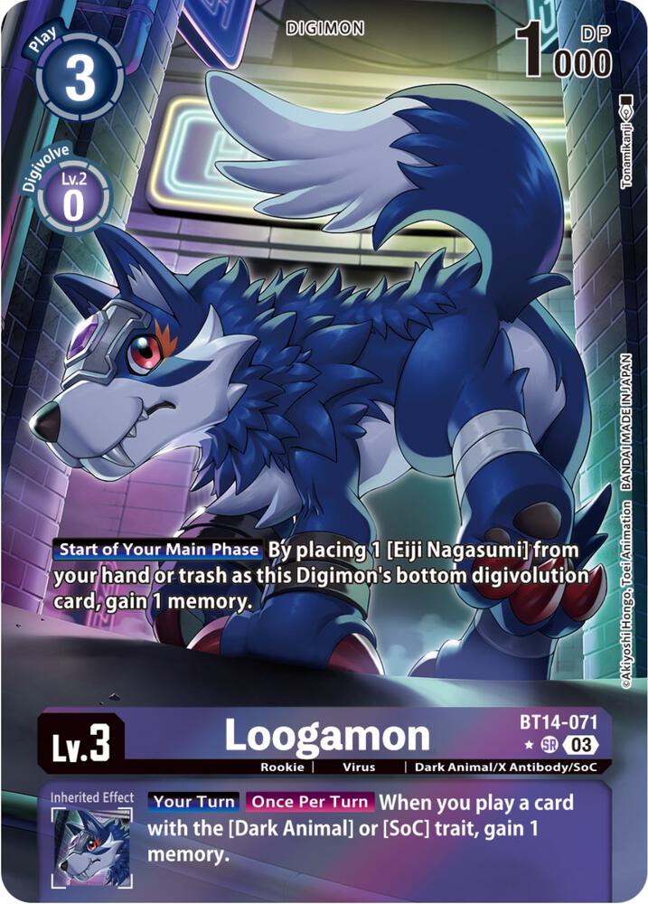 Loogamon (Alternate Art) - Blast Ace - Digimon Card Game - TCGplayer.com