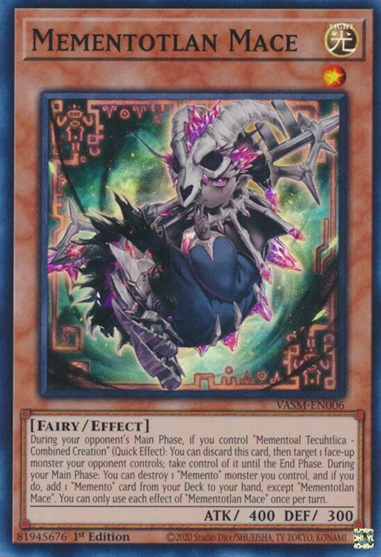 Mementotlan Mace - Valiant Smashers - YuGiOh - TCGplayer.com