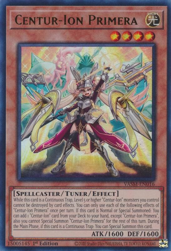 Centur-Ion Primera - Valiant Smashers - YuGiOh - TCGplayer.com