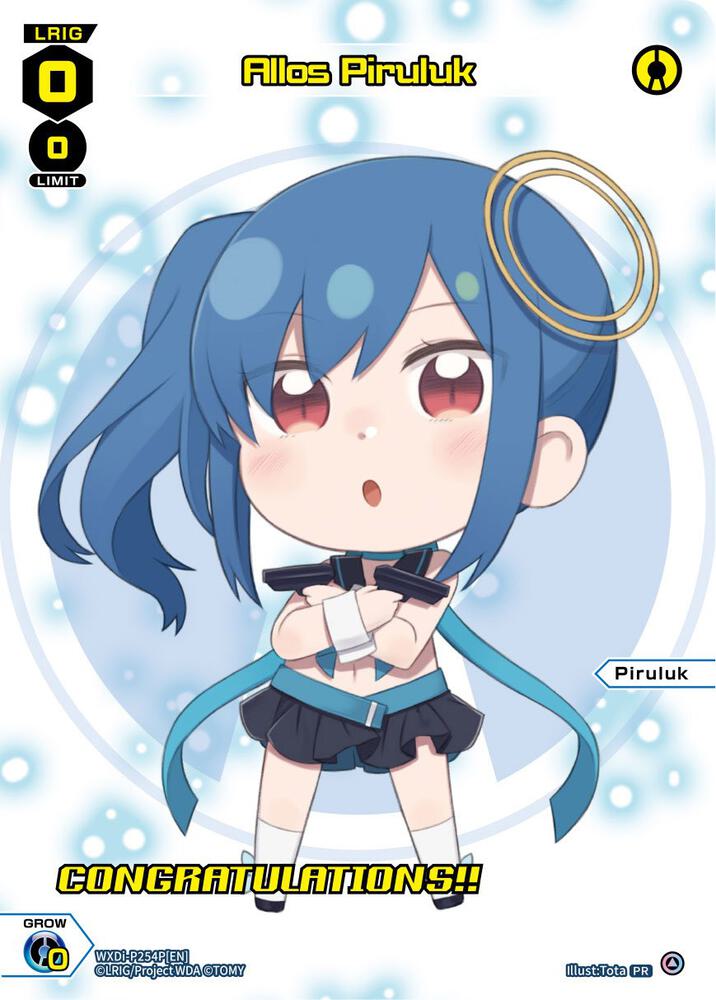 Allos Piruluk (November 2023) (Winner) - Promo Cards - WIXOSS ...