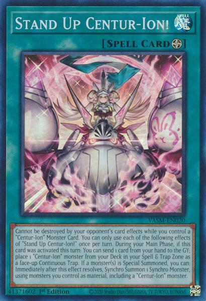 Stand Up Centur-Ion! - Valiant Smashers - YuGiOh - TCGplayer.com