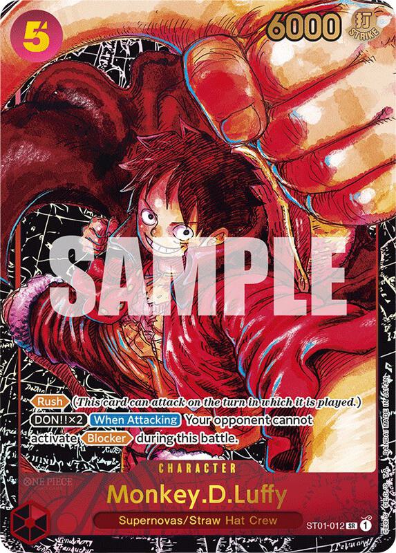 Monkey.D.Luffy - ST10-006 - One Piece Promotion Cards - One Piece Card Game
