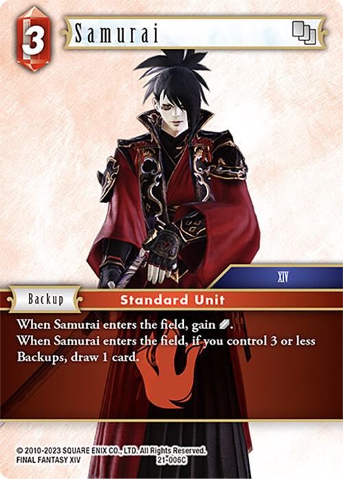 Samurai - Crystal Dominion - Final Fantasy TCG