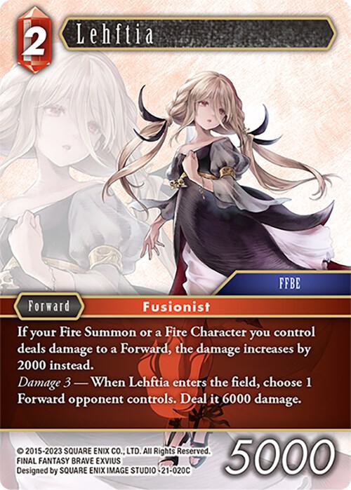 Sophie - Emissaries of Light - Final Fantasy TCG