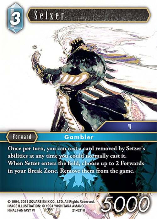 Setzer - Beyond Destiny - Final Fantasy TCG - TCGplayer.com