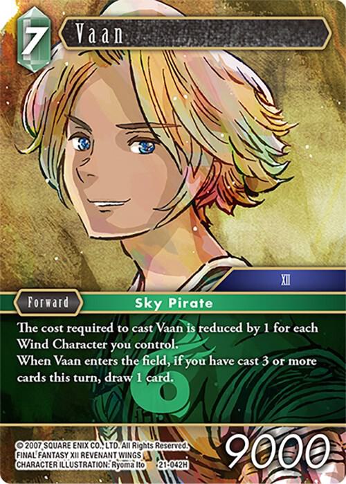 Vaan - Beyond Destiny - Final Fantasy TCG - TCGplayer.com