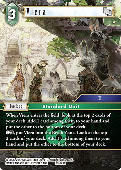 Viera - Beyond Destiny - Final Fantasy TCG - TCGplayer.com