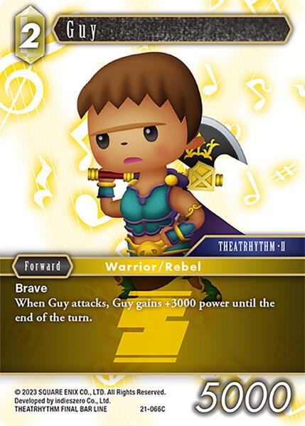 Guy - Beyond Destiny - Final Fantasy TCG