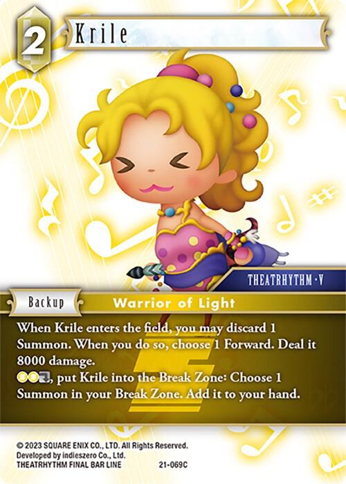 Krile - Beyond Destiny - Final Fantasy TCG - TCGplayer.com