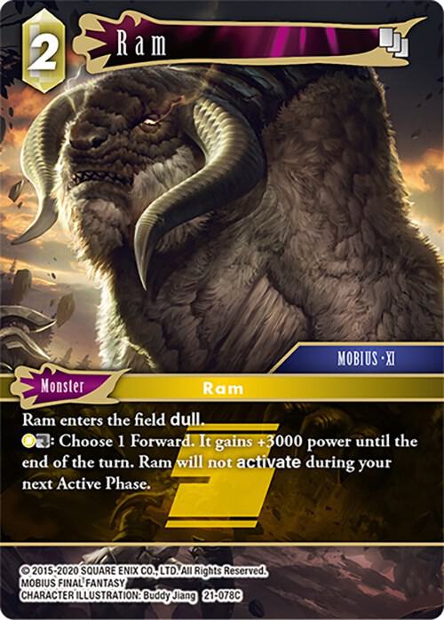 Ram - Beyond Destiny - Final Fantasy TCG - TCGplayer.com
