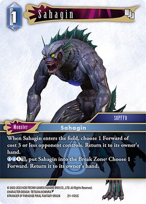 Sahagin - Beyond Destiny - Final Fantasy TCG
