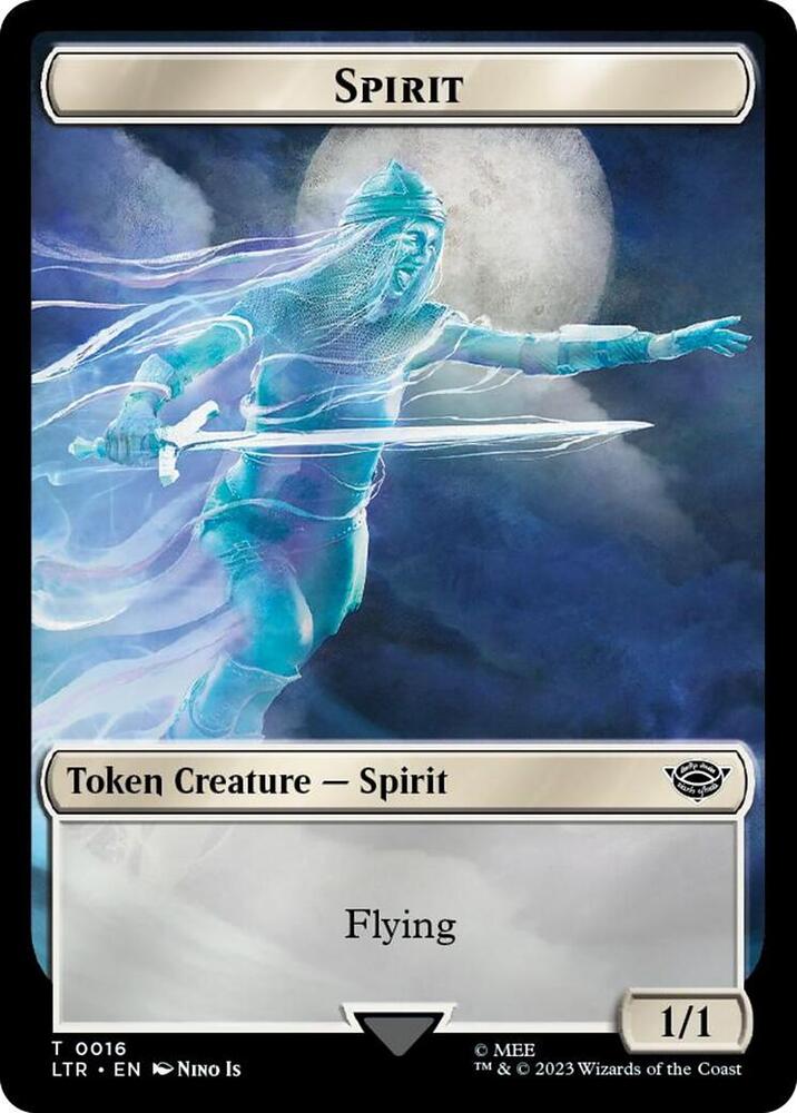 Spirit // Food (0024) Double-Sided Token (Surge Foil) - Universes ...