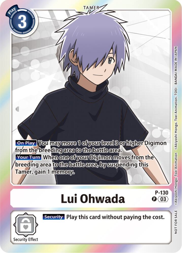Lui Ohwada - P-130 (Tamer Party Pack -The Beginning- Ver. 2.0 ...