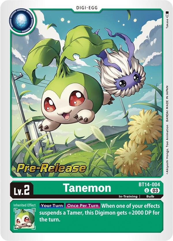 Tanemon - Blast Ace Pre-Release Cards - Digimon Card Game - TCGplayer.com