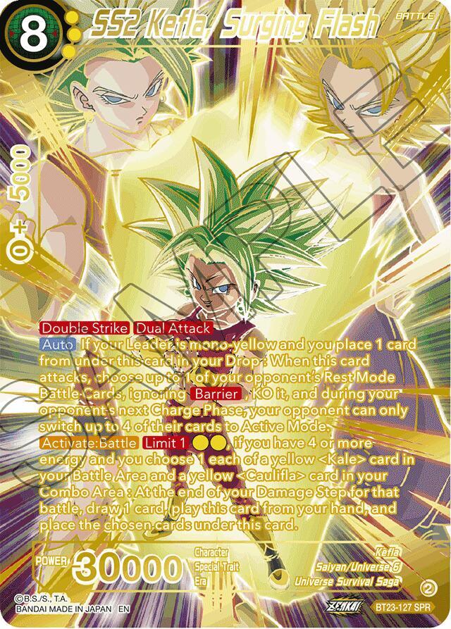 SS2 Kefla, Surging Flash (SPR) - Perfect Combination - Dragon Ball Super: Masters - TCGplayer.com