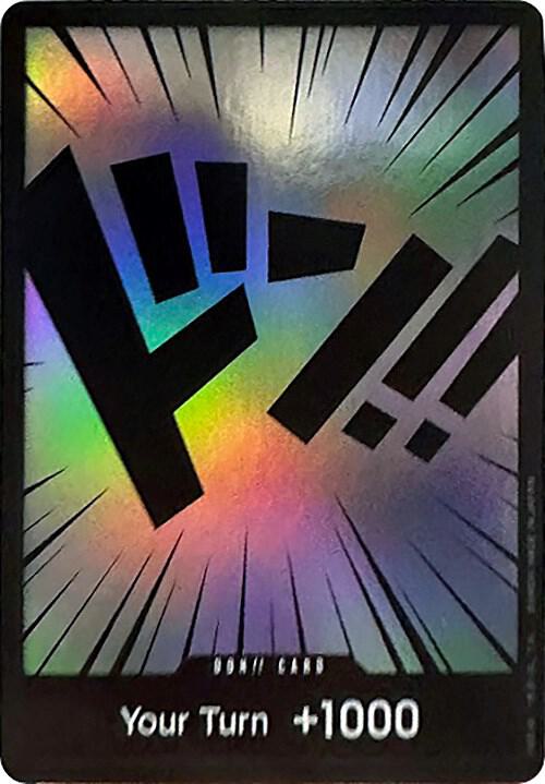 DON!! Card (Manga) (Alternate Art) - Romance Dawn - One Piece Card Game ...