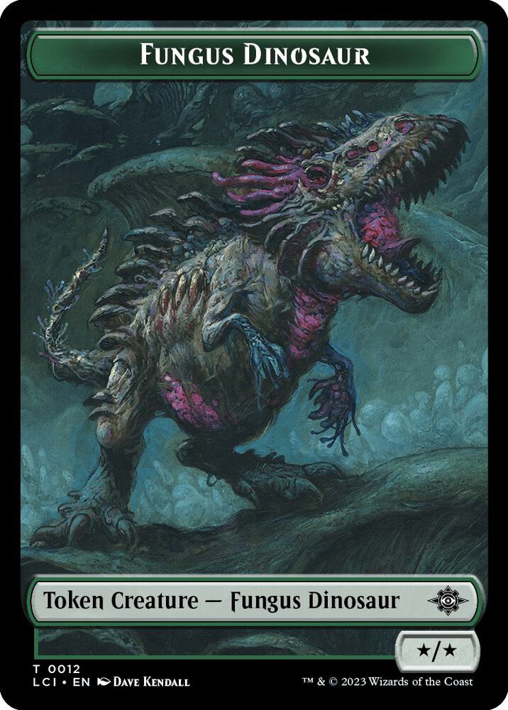 Fungus Dinosaur Token - The Lost Caverns of Ixalan - Magic: The Gathering - TCGplayer.com