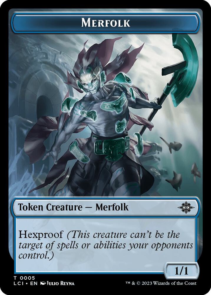 Merfolk Token - The Lost Caverns of Ixalan - Magic: The Gathering ...