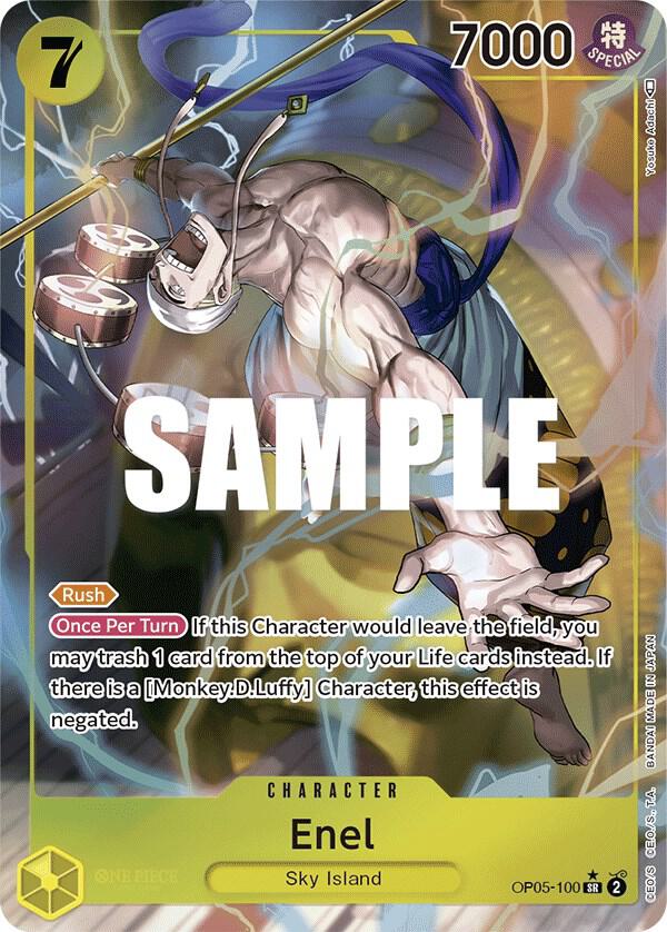 Enel (098) (Alternate Art) - Awakening of the New Era - One Piece Card Game - TCGplayer.com