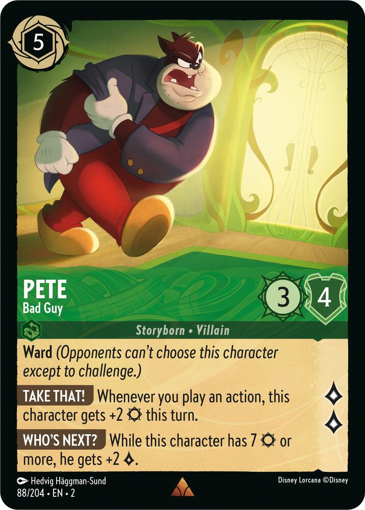 Pete - Bad Guy - Rise of the Floodborn - Disney Lorcana - TCGplayer.com