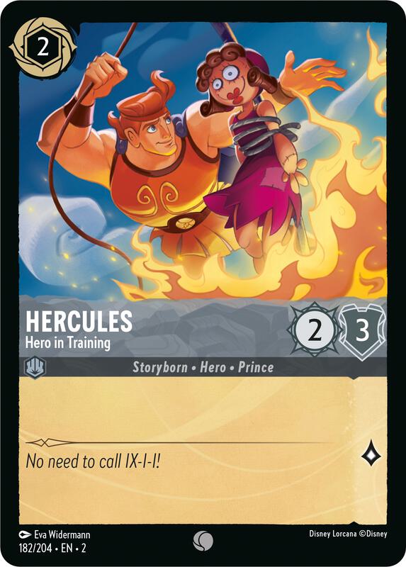 Hercules - Divine Hero - Rise of the Floodborn - Disney Lorcana